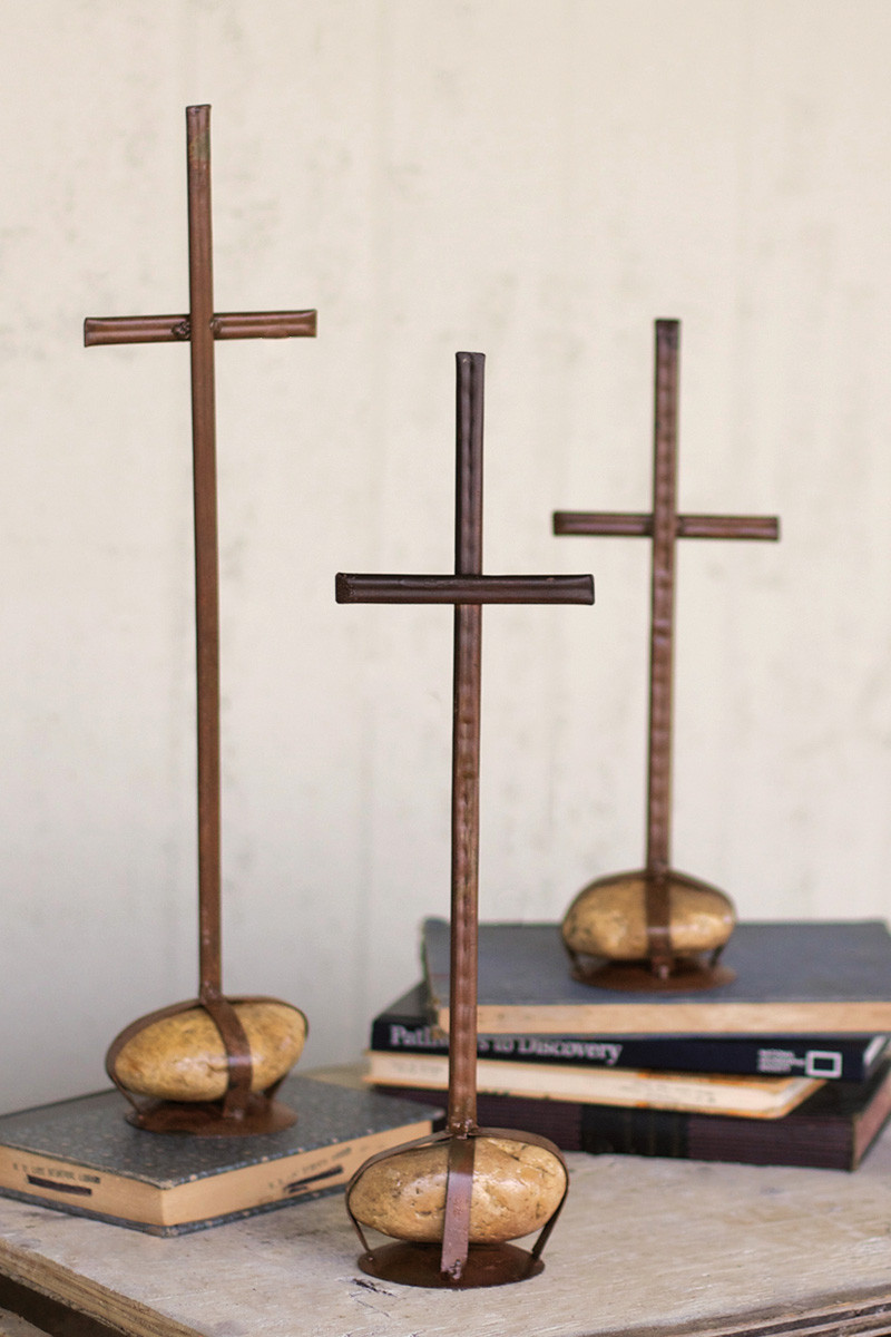 Monument Metal Crosses | Poonam's by Design