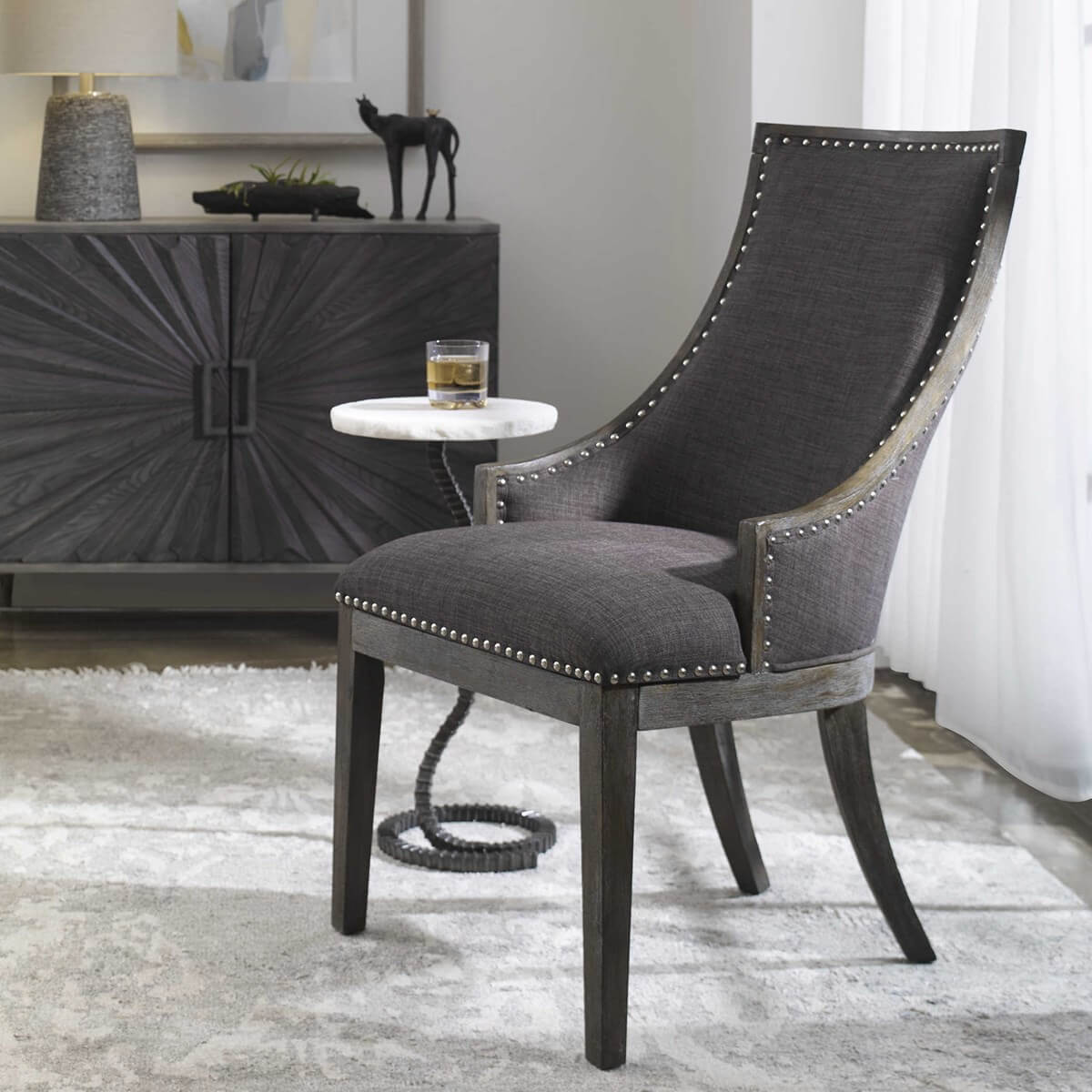 Aidrian Accent Chair | Poonam's by Design