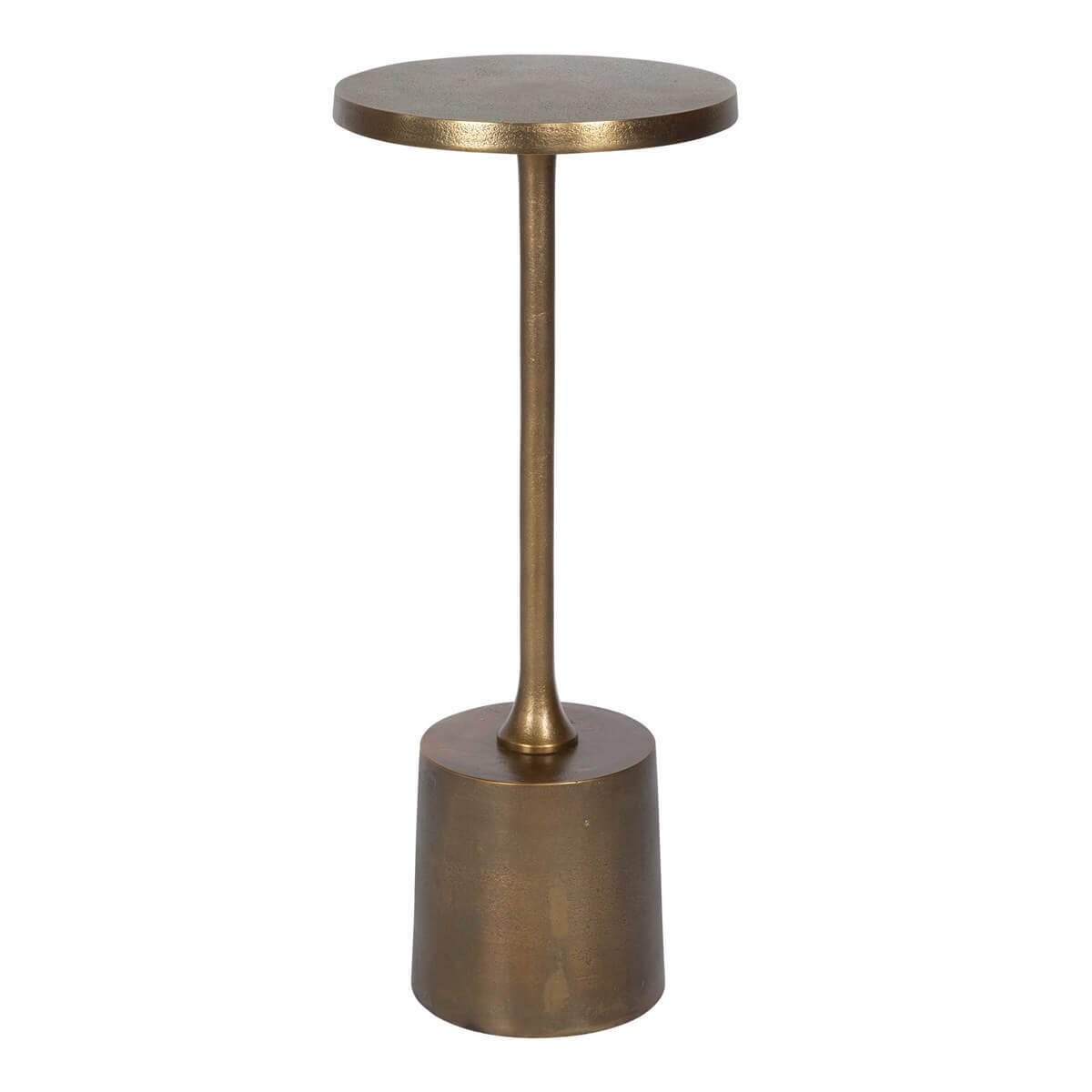Sanaga Drink Table, Gold | Poonam's by Design